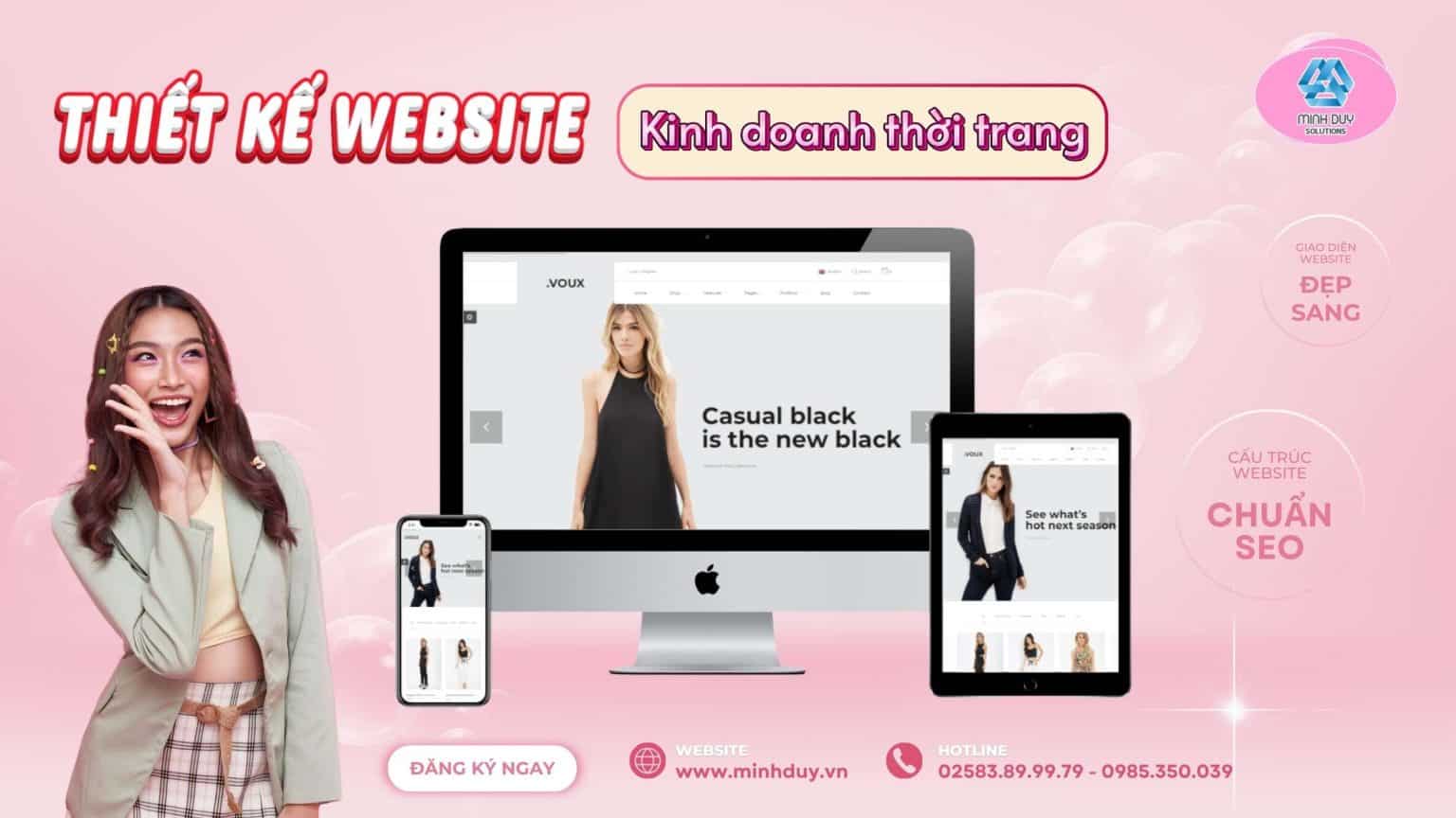 Thiết kế website thời trang chuyên nghiệp tại Nha Trang - Minh Duy ...